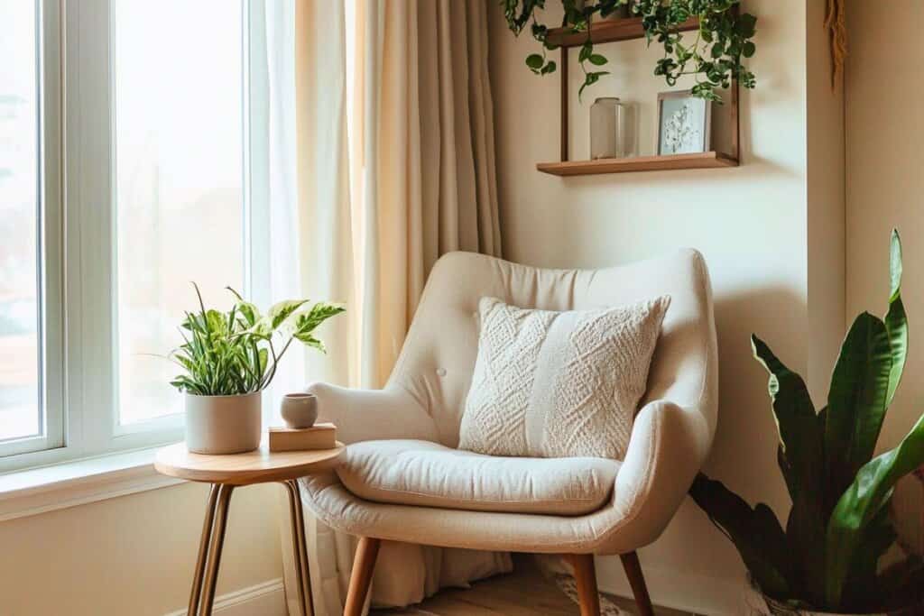 The Perfect Living Room Corner Idea for a Small Space