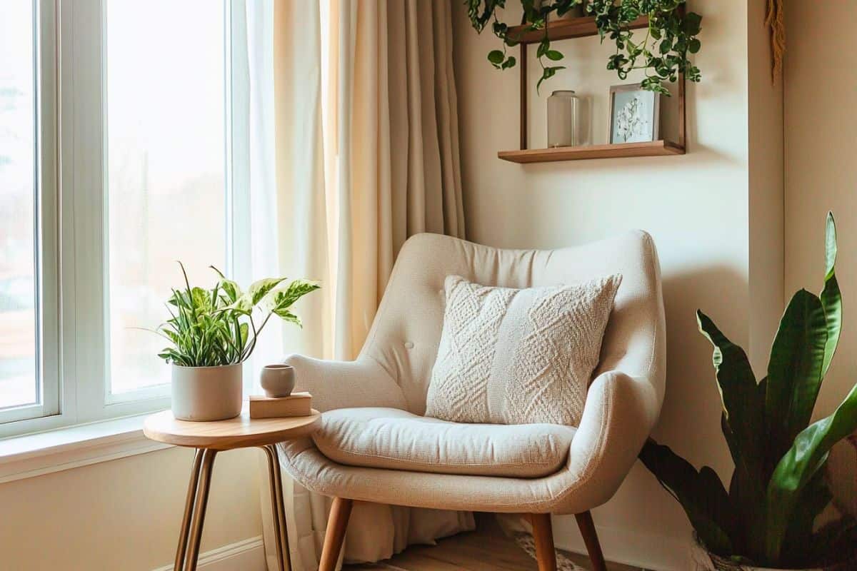 The Perfect Living Room Corner Idea for a Small Space