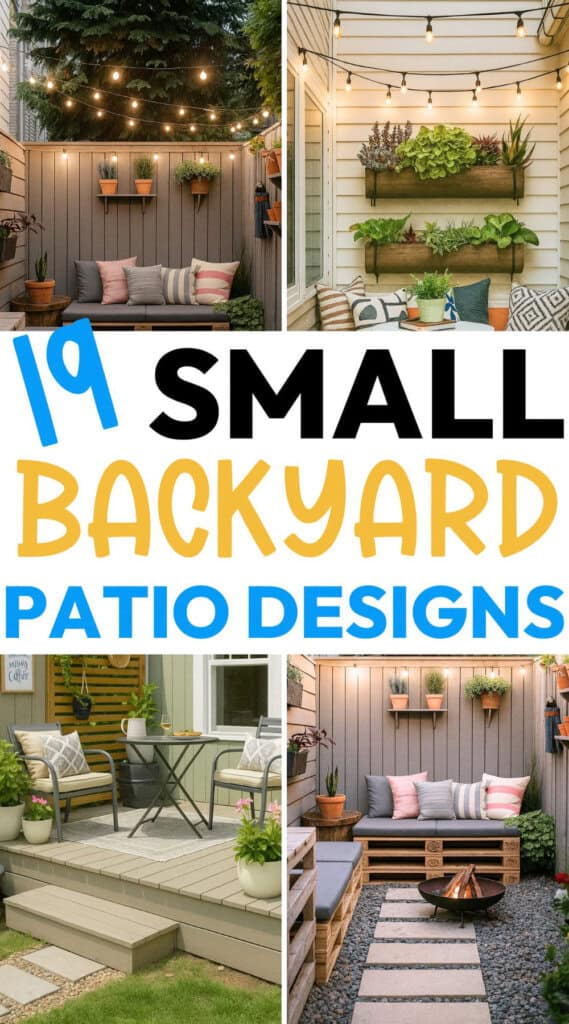 Small & Cute Backyard Patio Designs You’ll Want to Copy