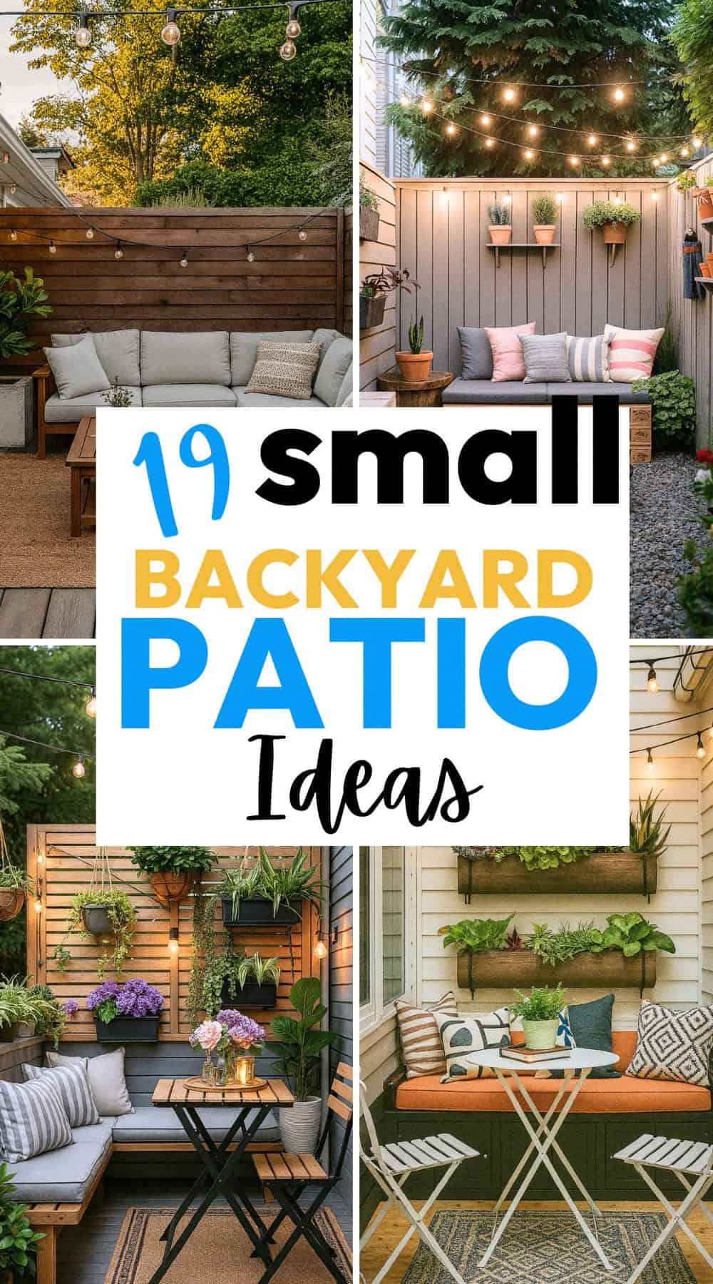 Small & Cute Backyard Patio Designs You’ll Want to Copy