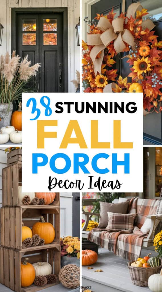 Easy Fall Porch Decor For a Cozy Set Up