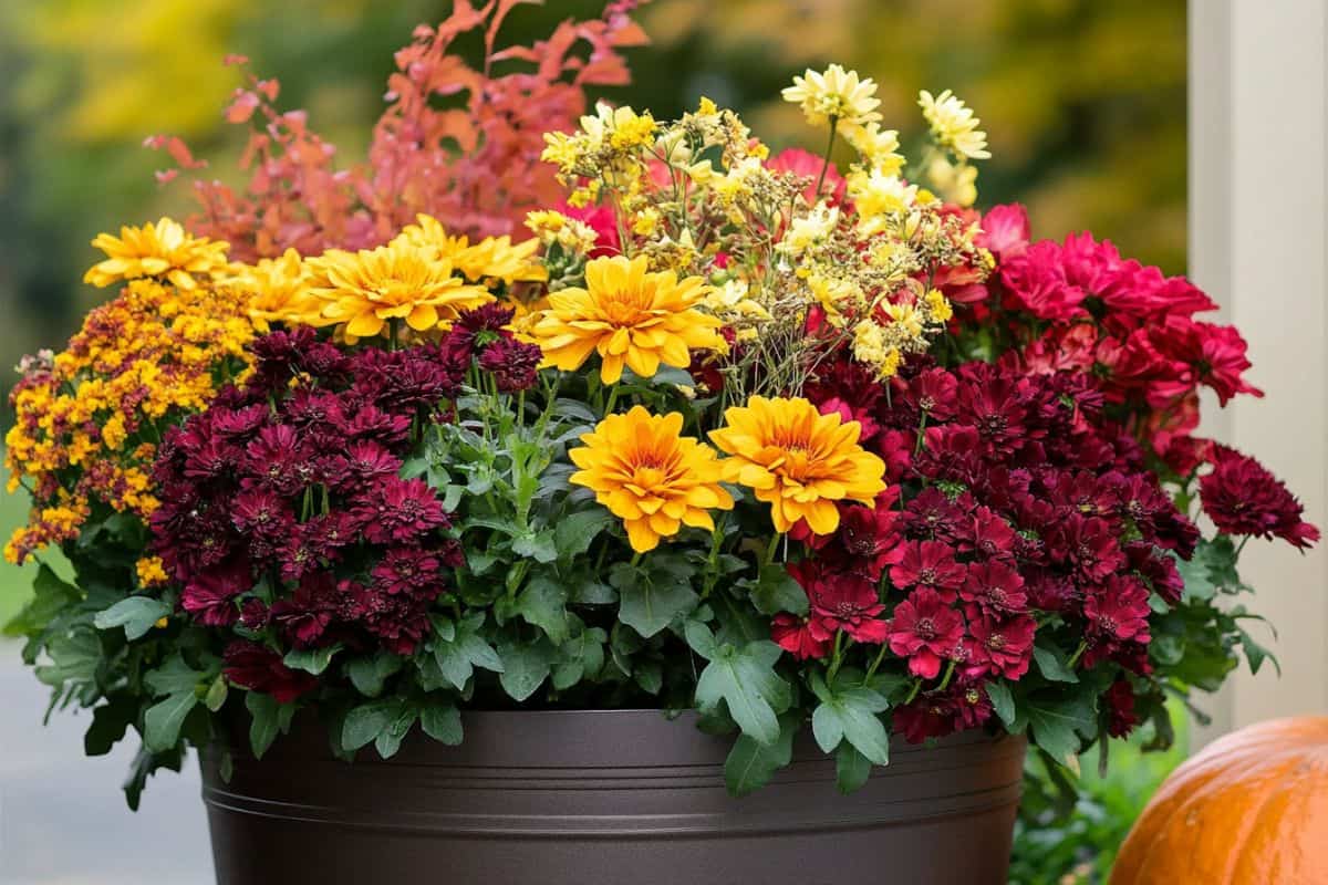 14 Festive Fall Planter Ideas to Welcome Autumn