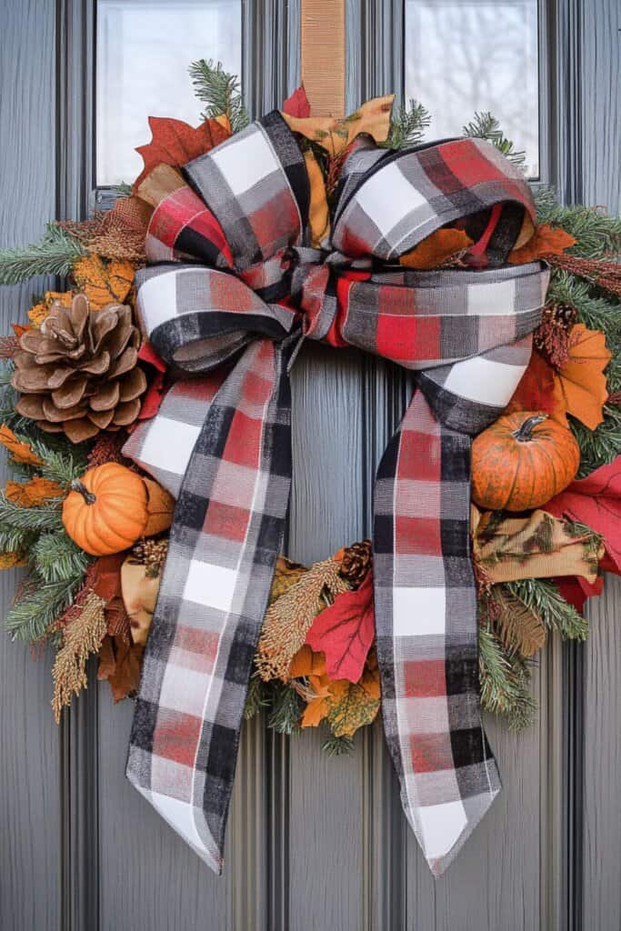 22 Festive Fall Wreath Ideas For Your Front Porch
