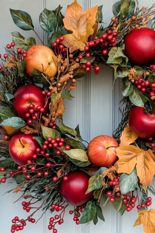 22 Festive Fall Wreath Ideas For Your Front Porch