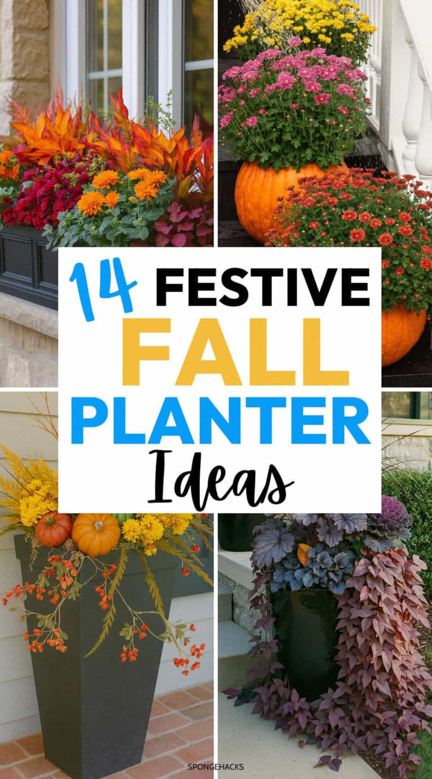 14 Festive Fall Planter Ideas to Welcome Autumn