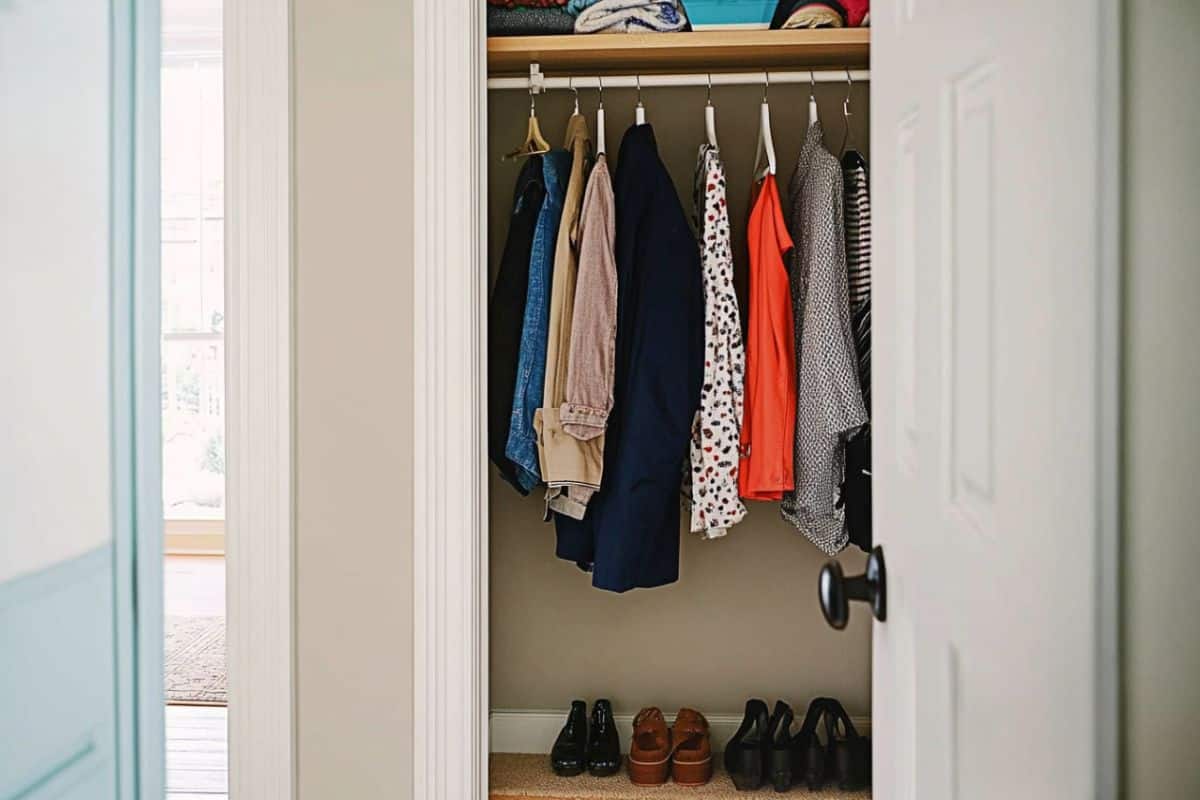 31 Wonderful Small Entryway Closet Ideas You'll LOVE