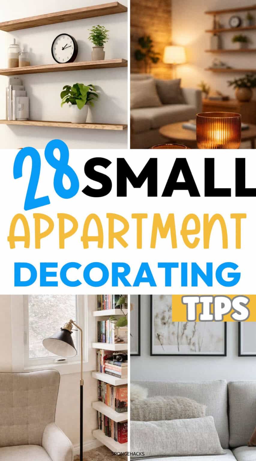 28 Small Apartment Decorating Tips for Your New Place