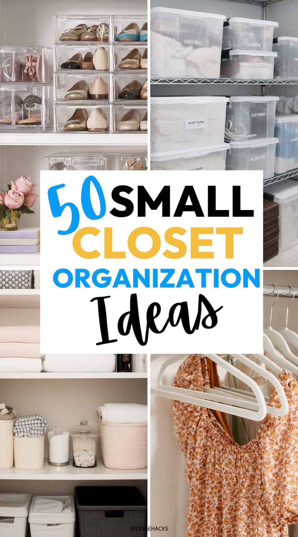 50 Small Closet Organization Ideas You Need